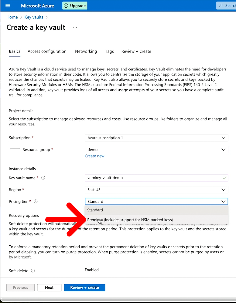 Setup Microsoft Azure Key Vault with Verokey/DigiCert Code Signing Certificate